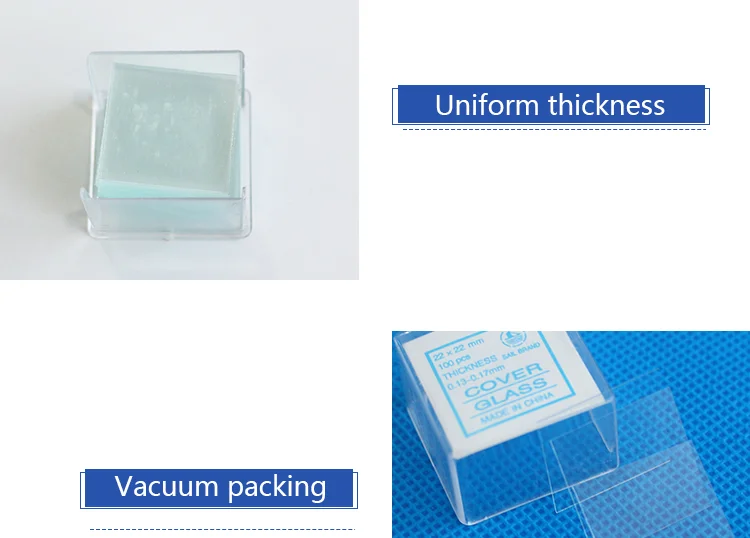 High Quality Glass Material Cover Glass Teaching Resources Microscope ...