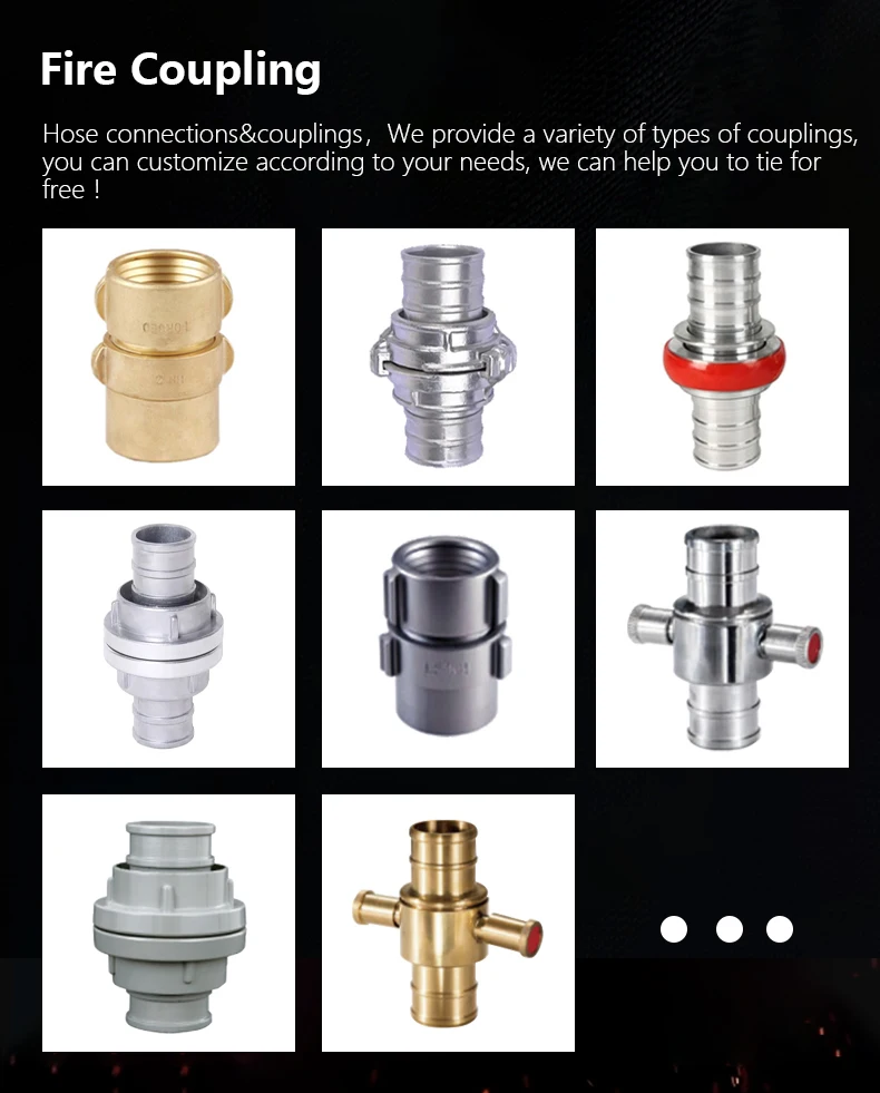 Fire Fighting Hose Pipe - Durable Rubber Lined Firehose