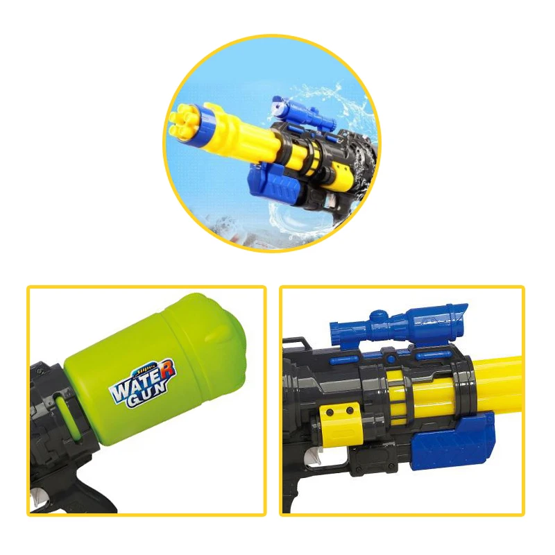 High Pressure 64cm Squirt Water Gun Air Pressure Pump Water Shooter ...