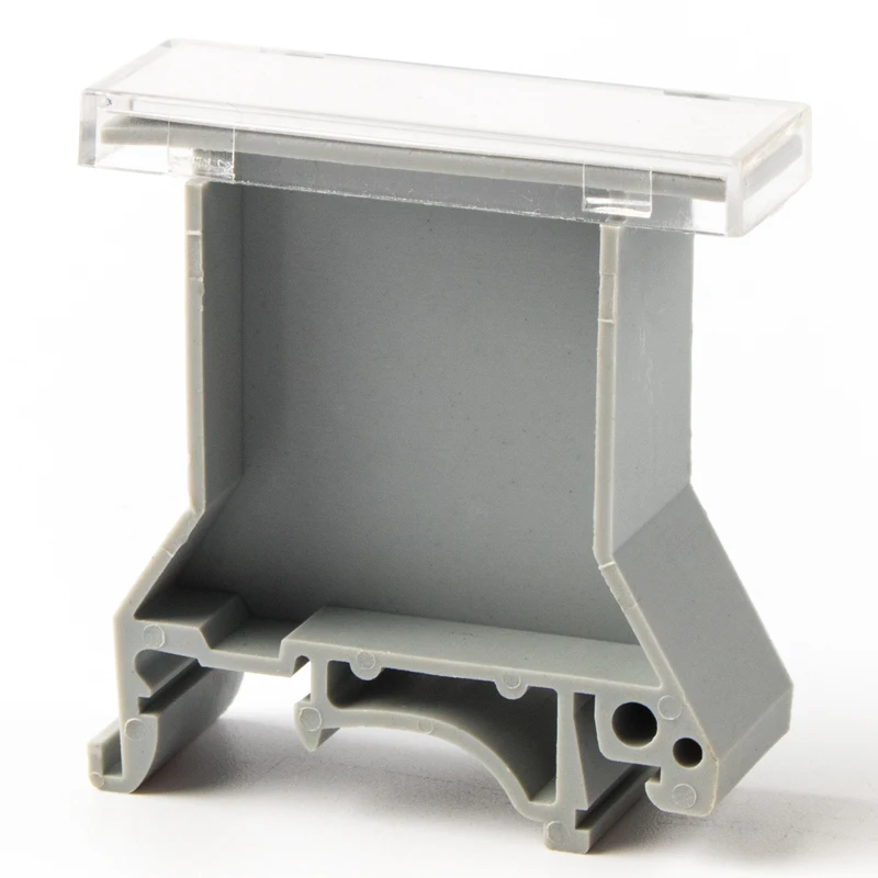 DIN rail marking terminal block accessories UBE/D gray B2 terminal ...