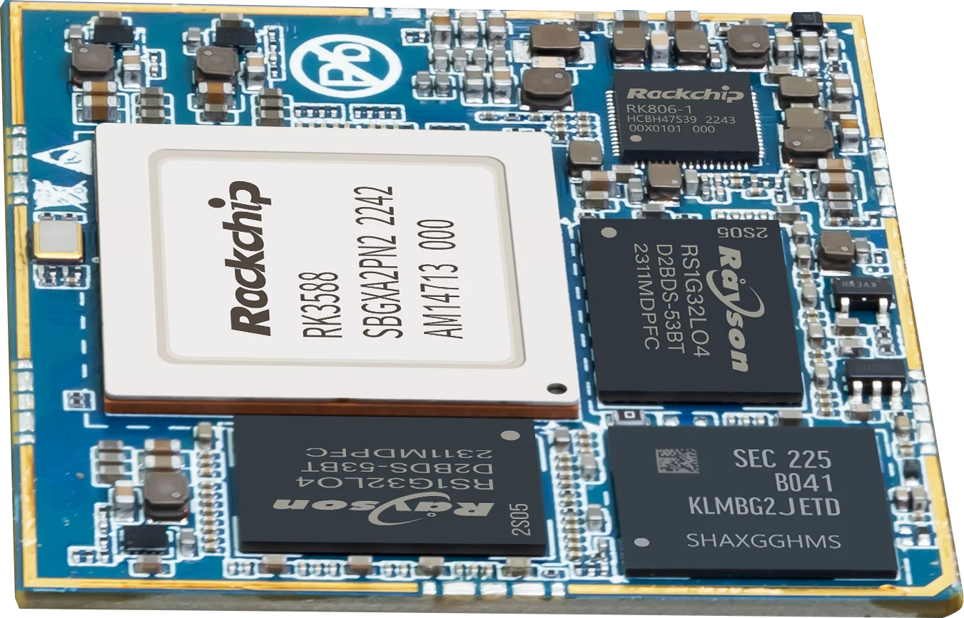 Rk3588-lga Core Board Uses Rockchip Rk3588 Integrating A 6tops Npu And ...