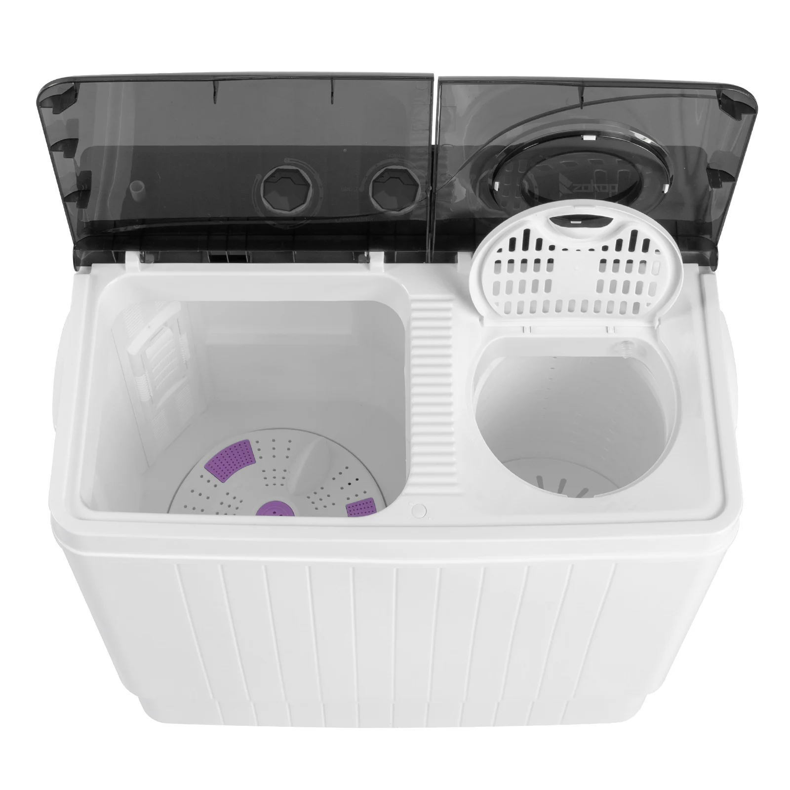 Twin Tub With Built-in Drain Pumpsemi-automatic Twin Tube Washing ...