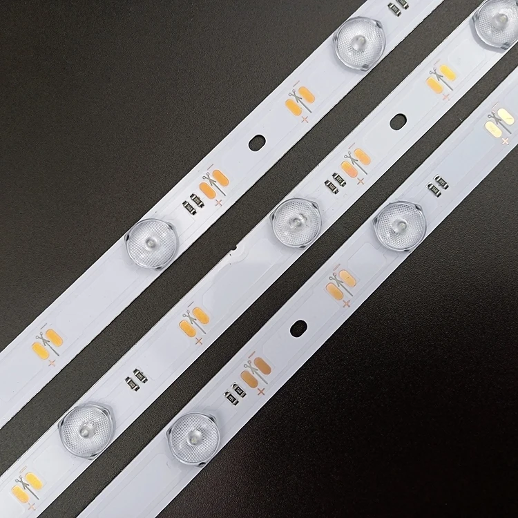LED 3030 12V High-Power White Lens LED Aluminum Strip Light
