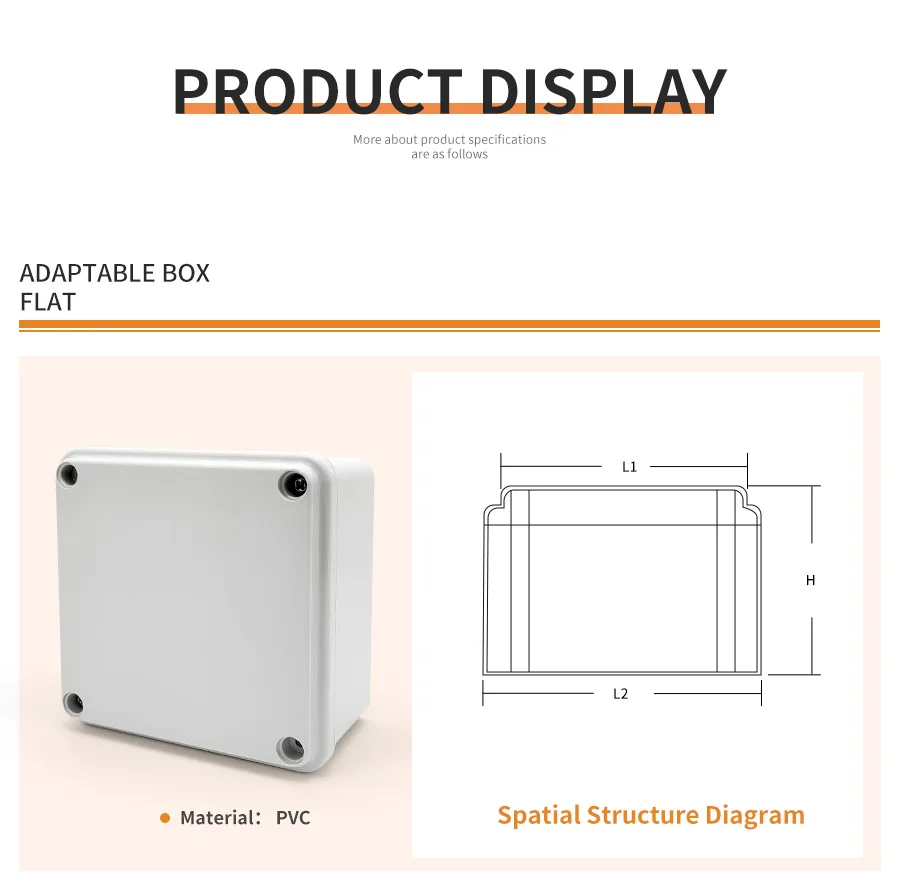 6x6 Junction Box with Red Wire Terminal Block Trailer Types