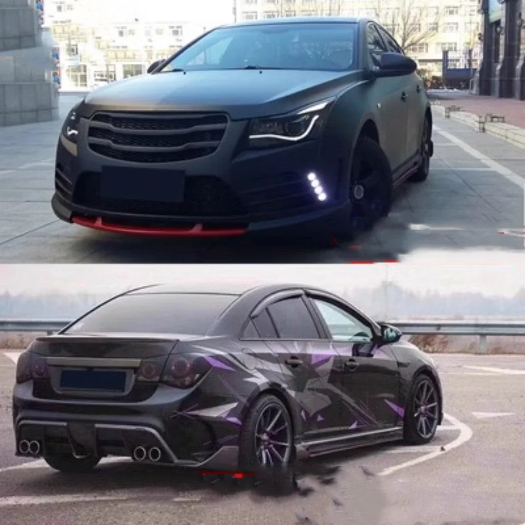 Body Kit Front Rear Bumper Side Skirt For Chevrolet Cruze 2009 2010 ...