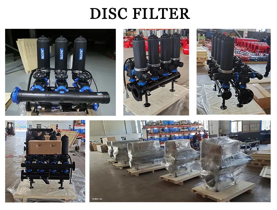 AIGER Automatic Backwash Disc Filter for Agriculture Irrigation System ...
