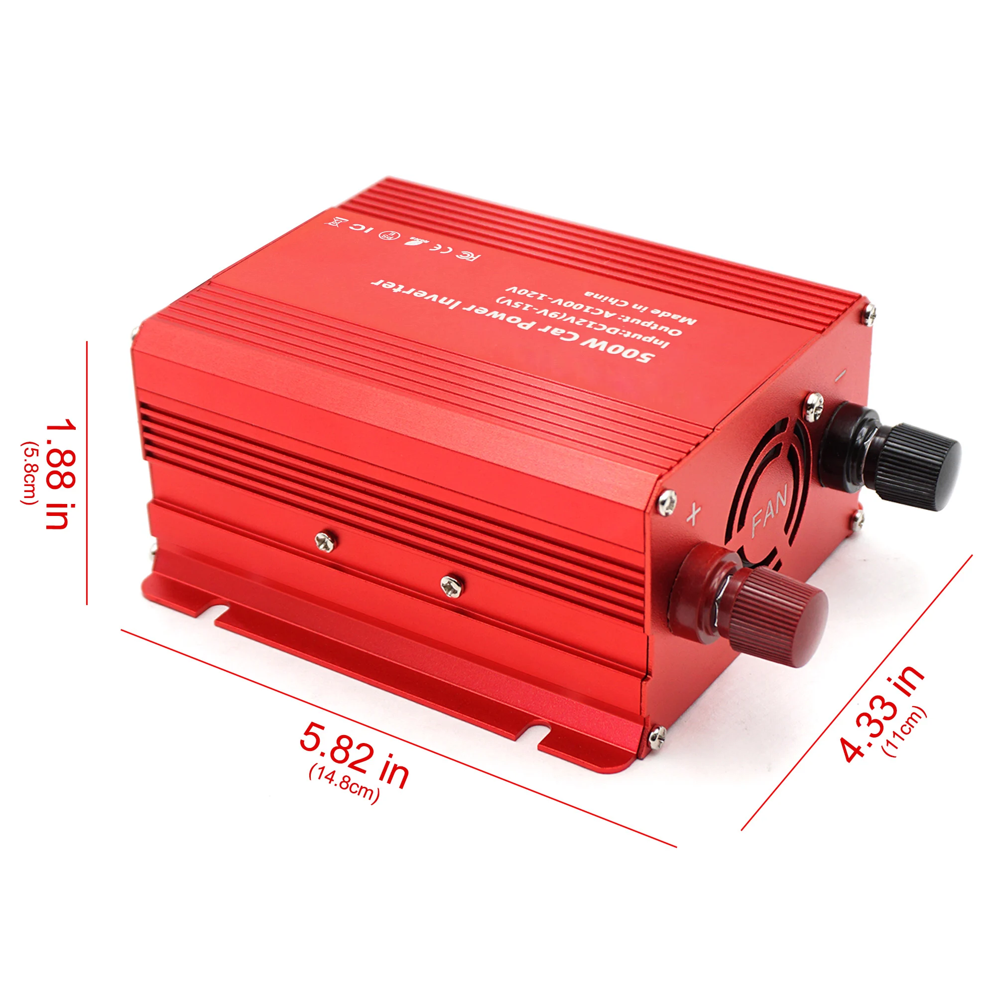 Low Price Inverters Miniature System 360w 500w Voltage 12v To 110v Car ...