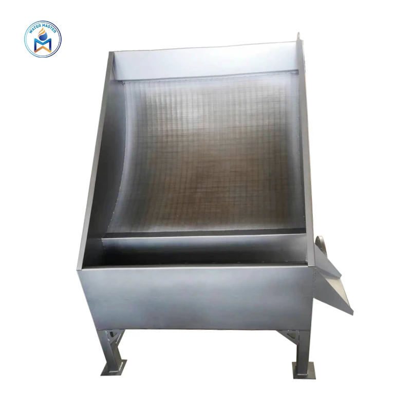 Hydraulic Inclined Filter Sieve Mesh Wastewater Screen