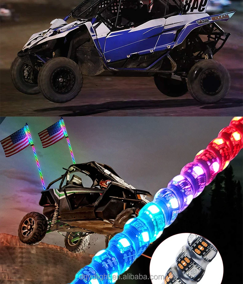 LED Whip Lights - Illuminate Your off-Road Adventures