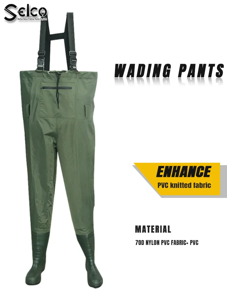 Selco Custom Made Hip Pvc Chest Waders Fishing Waterproof Hunting Fly ...