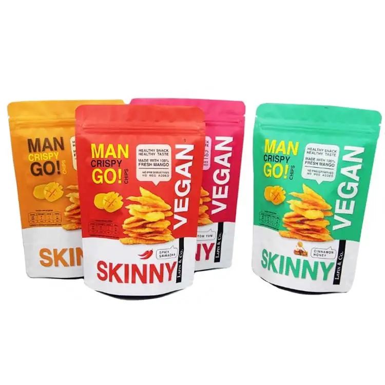 Custom Plantain Chips Packaging Bags | Moisture Proof & Zipper Top Food ...