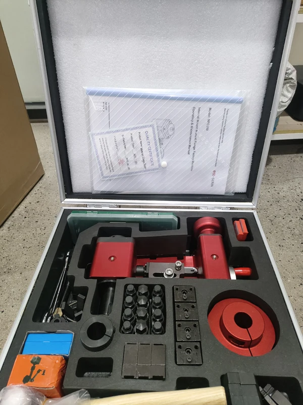 MFC-350 Portable Manual Flange Facing Machine Hand OD Mounted Flange ...