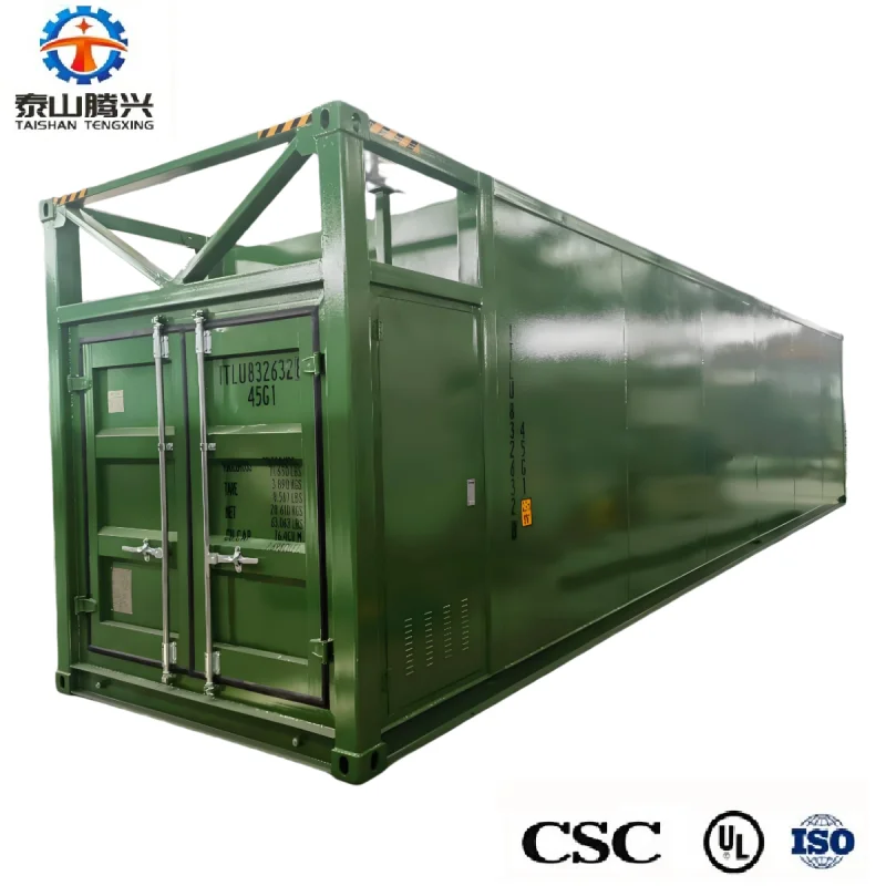New 20ft 40ft Mobile Filling Station Fuel Storage tank Pump Container ...