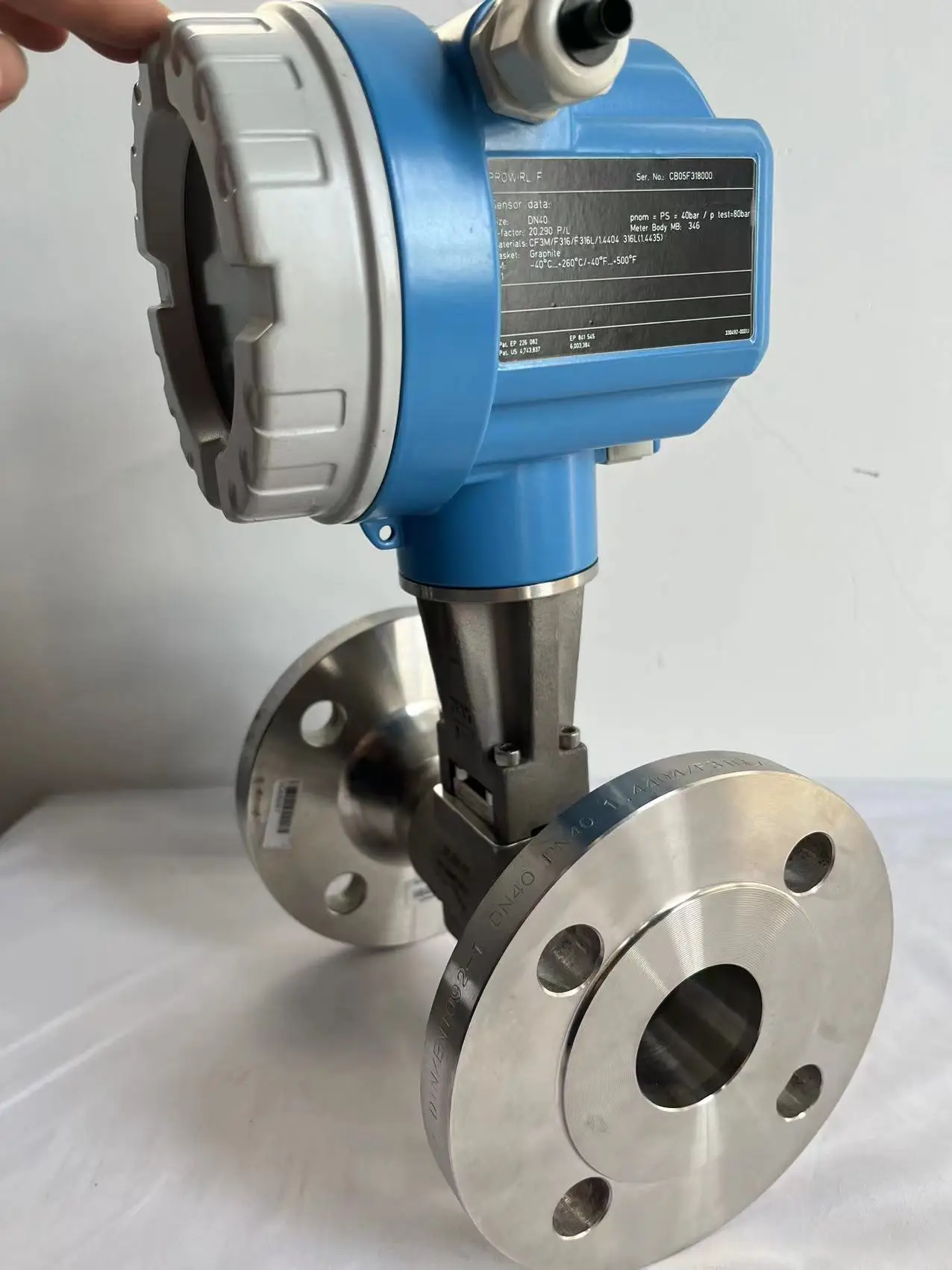 Endress+hauser Electromagnetic Flow Meter - Promag 400 Series 5L4C25 ...