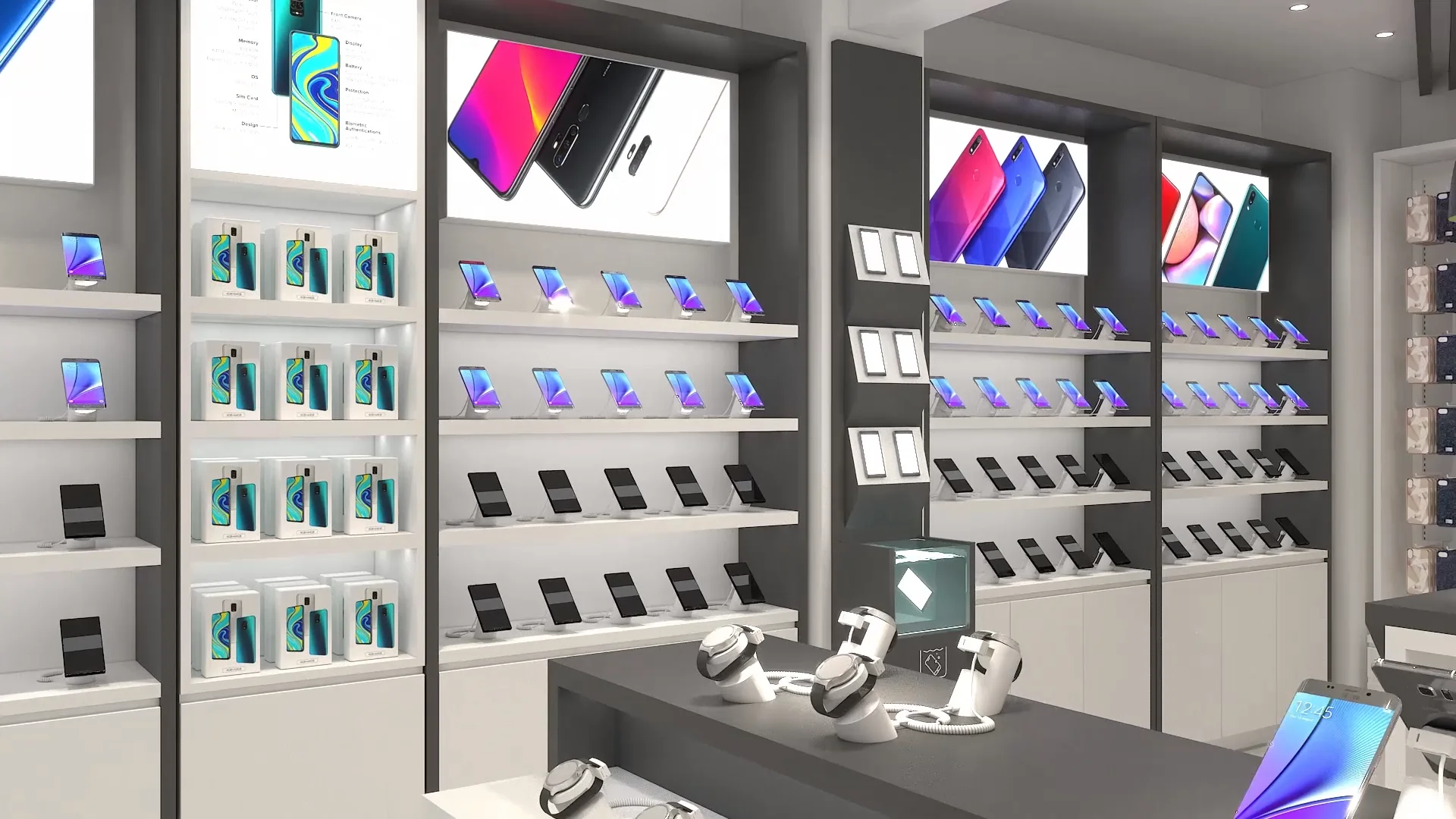 Customized Design Name Of Electronic Shops Furniture Store Decoration ...