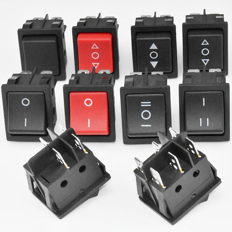 KCD4 Reverse Forward DPDT Switch - 100000 Mechanical Life