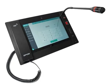 Ip Video Paging Console/ Sip Mastation Paging Station/ Hands-free ...