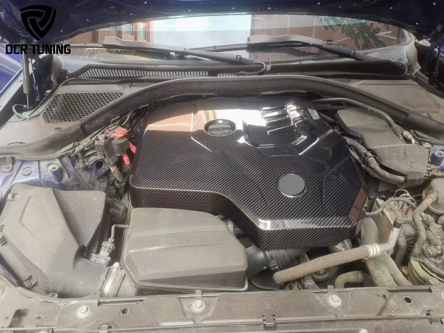 For BMW G20 G30 B48 Exterior Front Engine Hoods Dry Carbon Fiber Engine ...