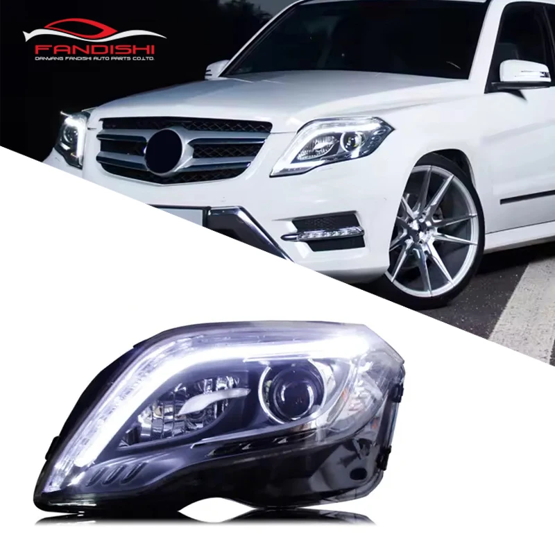 Upgrade Led Headlamp Headlight Assembly For Mercedes Benz Glk Glk300 ...