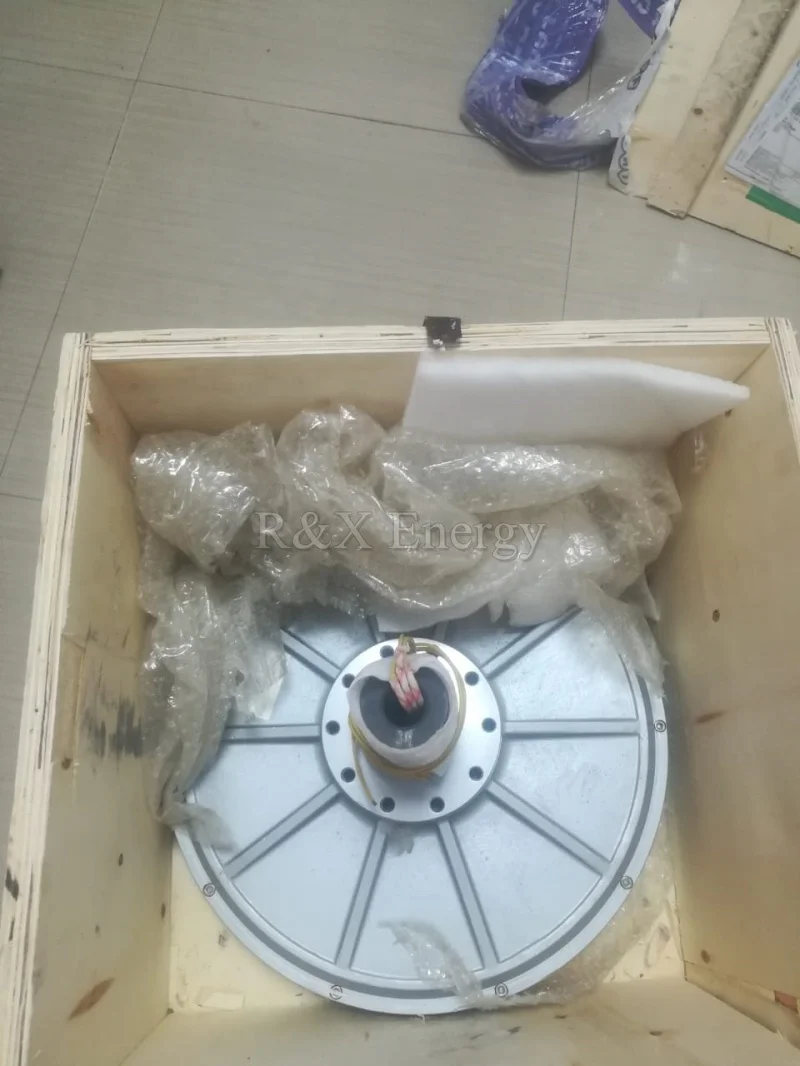 1kw Low Rpm Coreless Disc Ac Alternator Axial Flux Pmg Generator 220v ...