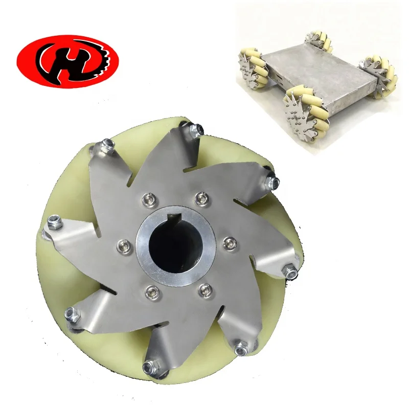 Heavy Duty Mecanum Wheels for Omnidirectional Robots
