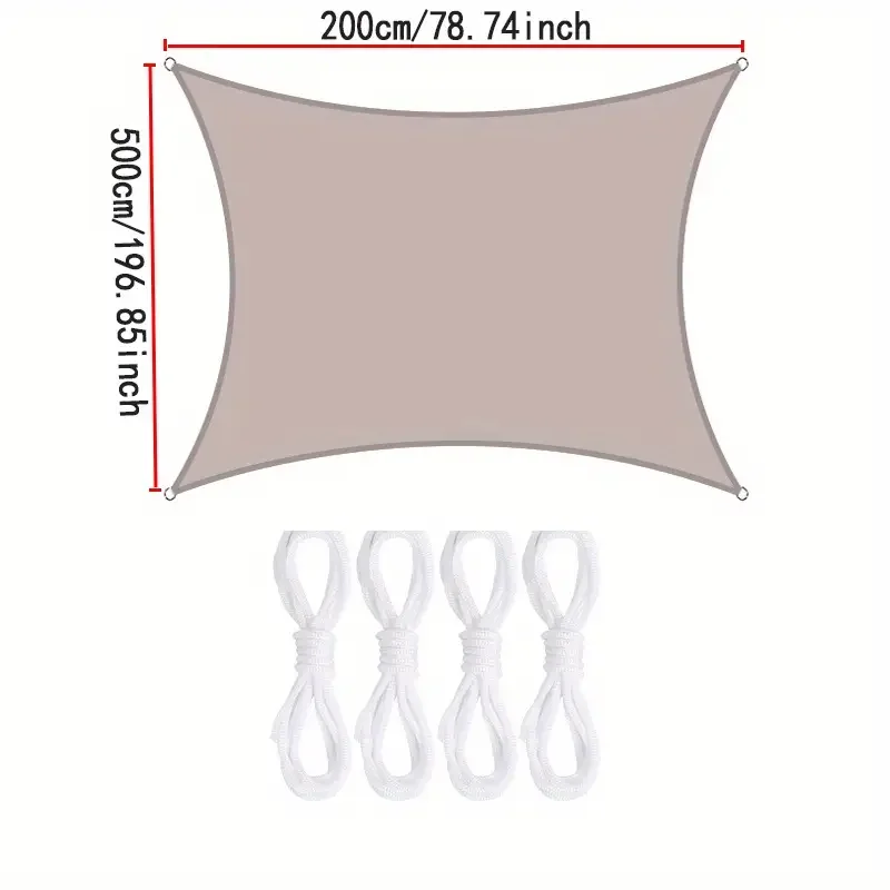 Retractable Canopy Hdpe Sun Shade Sail Outdoor With Structure Kit Sun ...