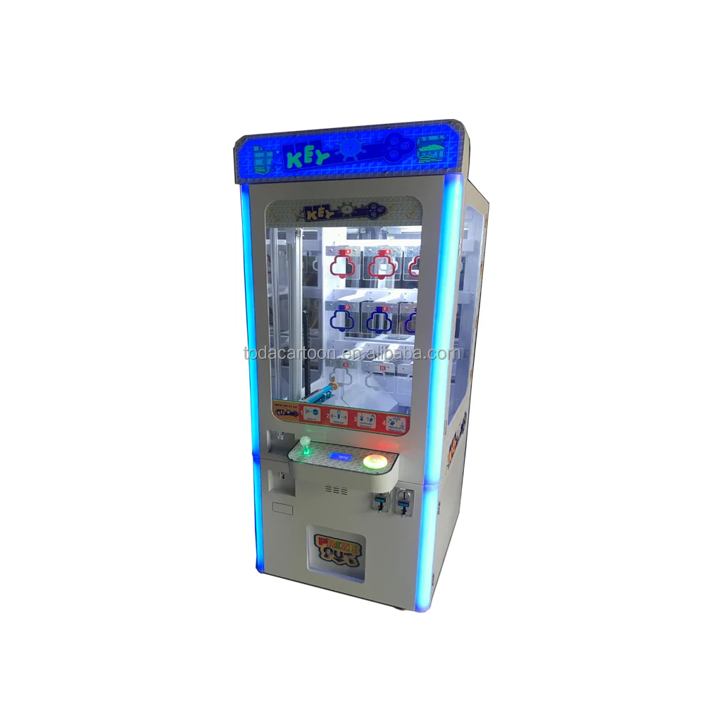 Toda Coin Operated Prize Vending Toys Arcade Golden Key Master Game ...
