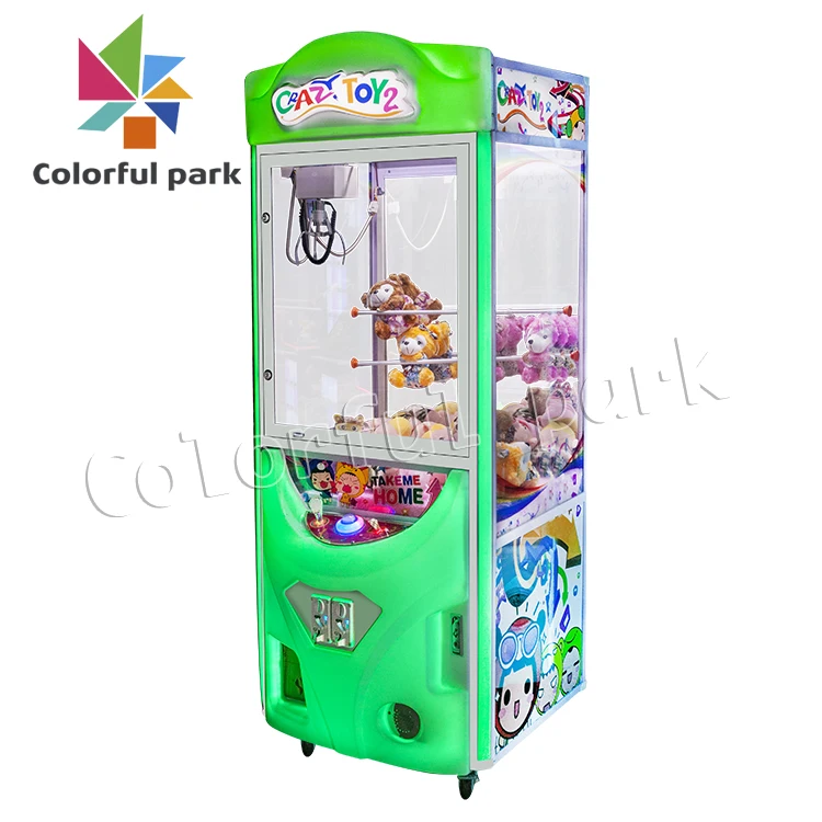 Colorful Park arcade claw machine for sale candy claw machine cheap ...