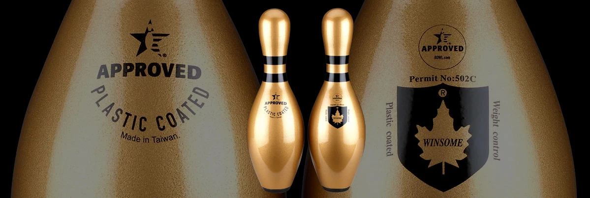 USBC Approved Glow in the Dark Maple Wood Bowling Pins - OEM/ODM