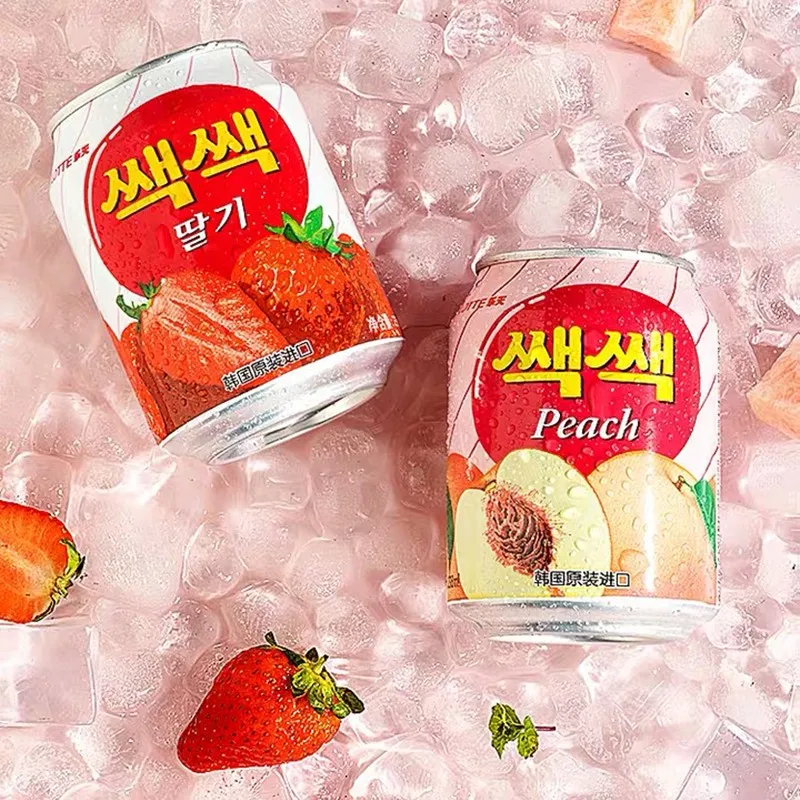 Korean Original Lotte Drink Grape Juice Mixed Flavor