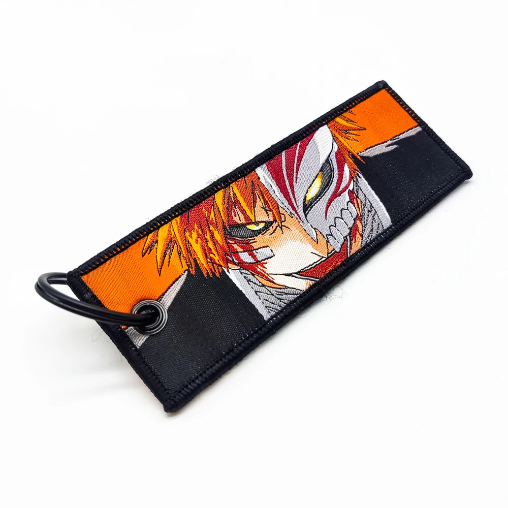 Custom 2d Soft Fabric Keychain Key Chain Key Rings Personalized 3d ...