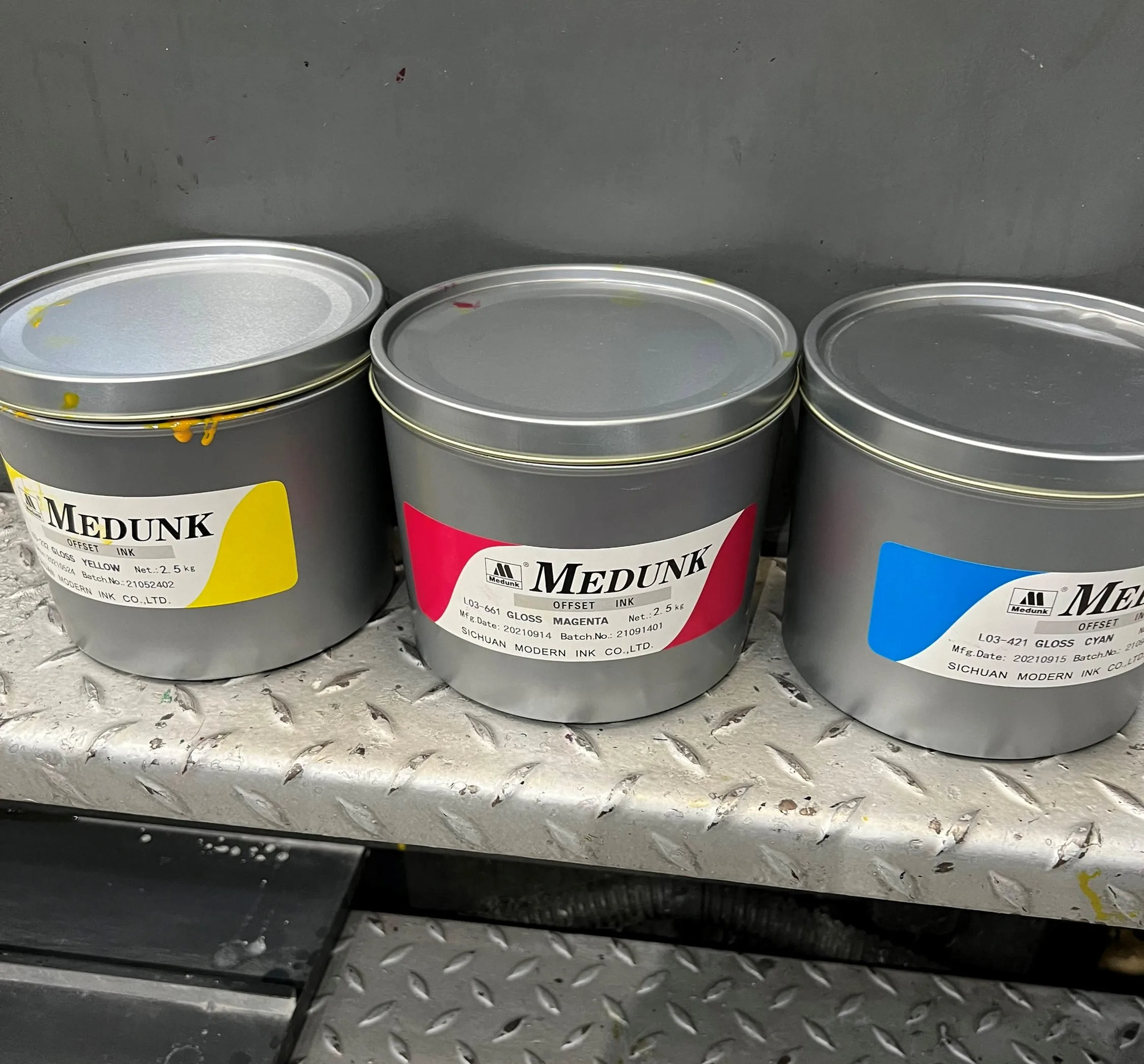 High Gloss Offset Process Printing Ink - Maxtinta Quality