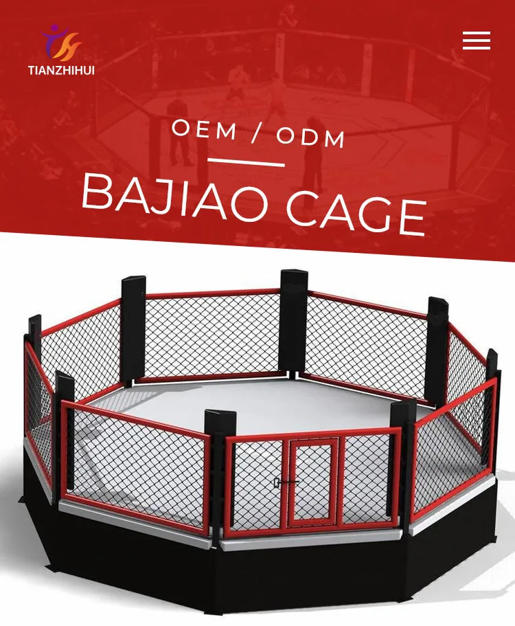 Boxing Wrestling Ring PRO - Durable MMA Boxing Cage