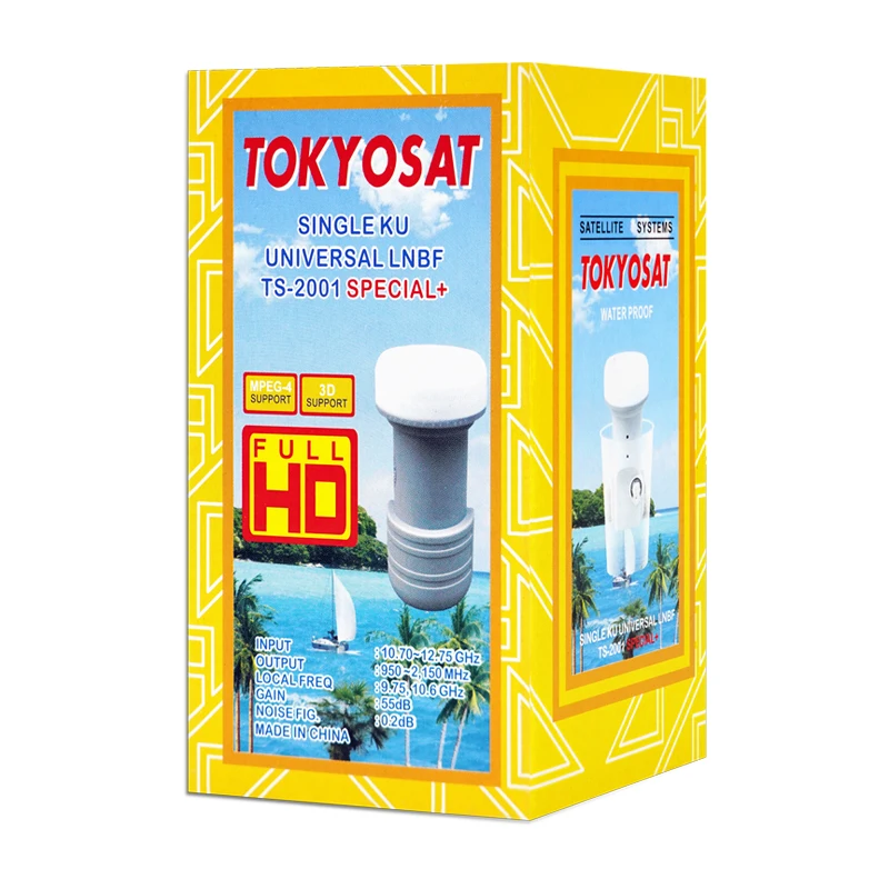 Tokyosat Ts-2001new Universal Wireless Lnb Ku Band Lnb Quattro Full ...