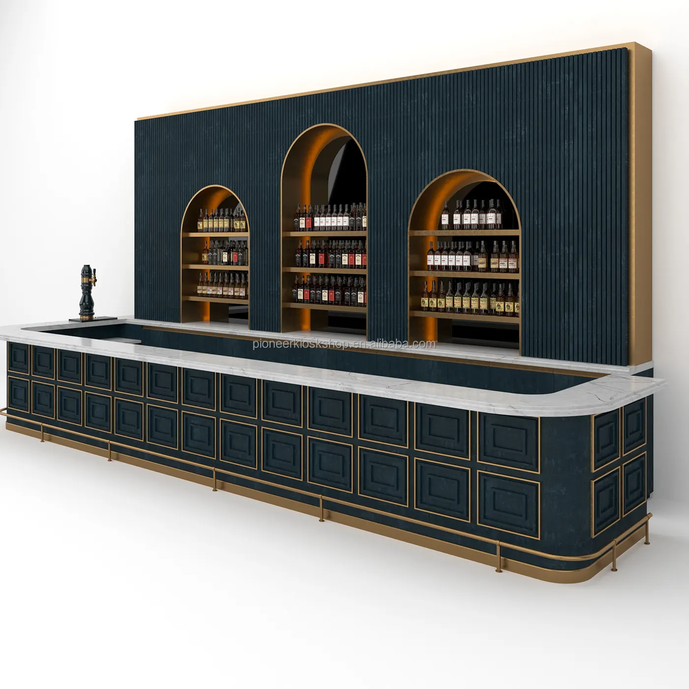 Customized Bar Counters - Luxury Hotel & Restaurant Design