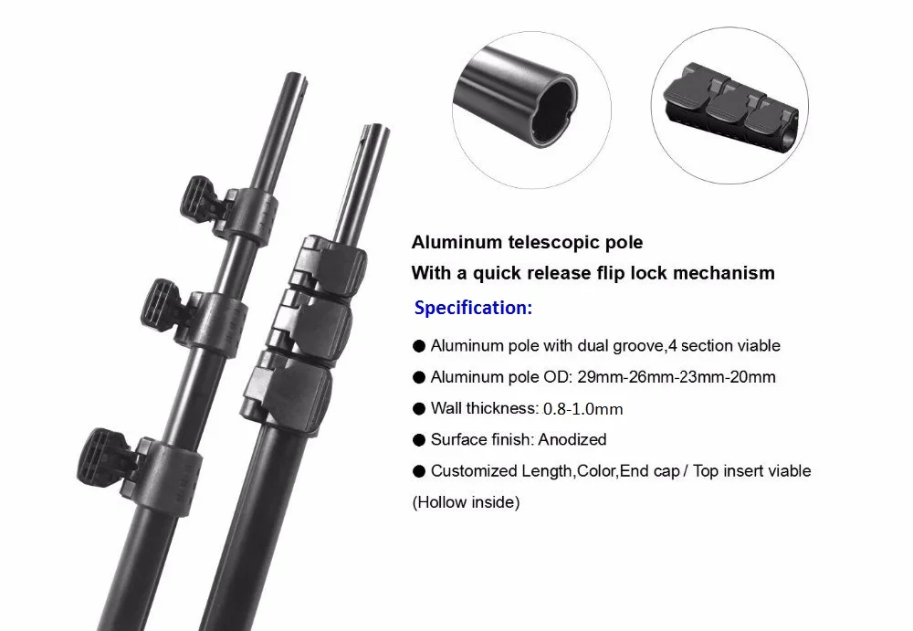 Aluminum Telescopic Pole - Durable and Versatile Solutions