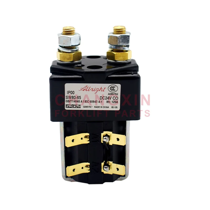 Forklift Parts DC Contactor SW80-65 125A 24V Elevator Parts for Sale in ...