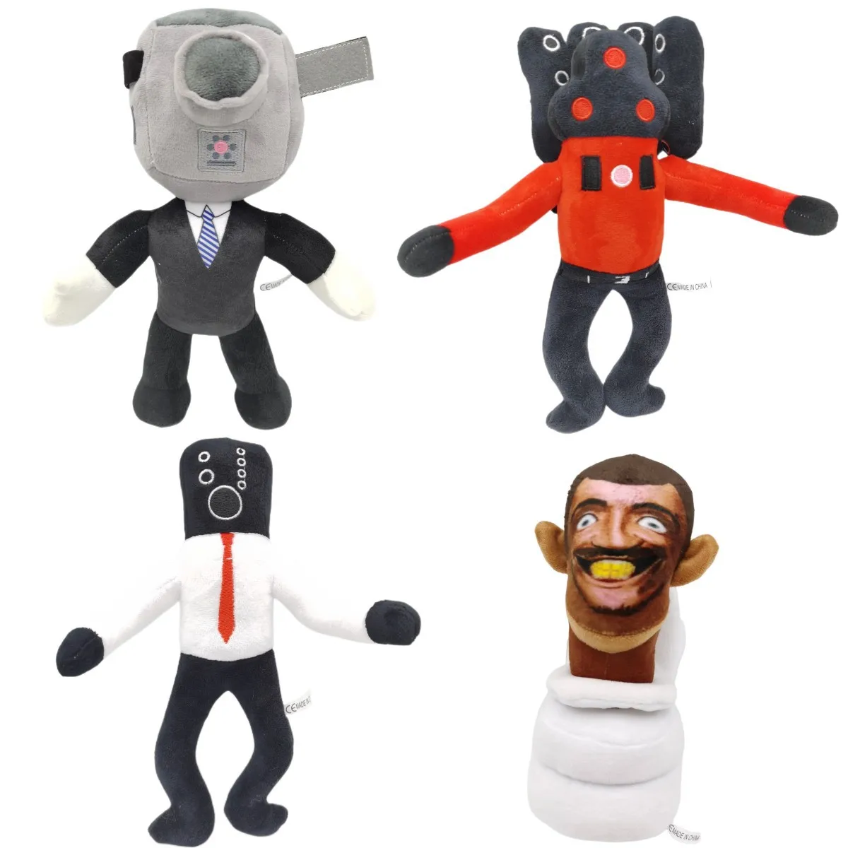 Funny Skibidi Toilet Skibidi Toilet Tv Man Camera Man Plush Toy Stuffed ...