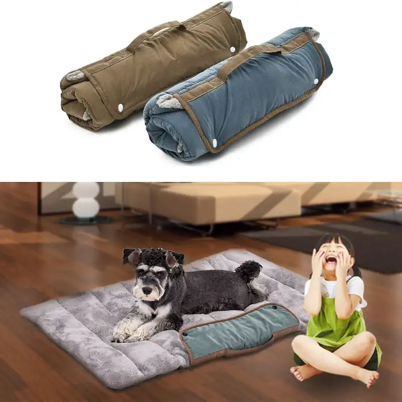 Kingworth Customize Size Travel Picnic Foldable Pet Cat Dogs Bed Mat ...