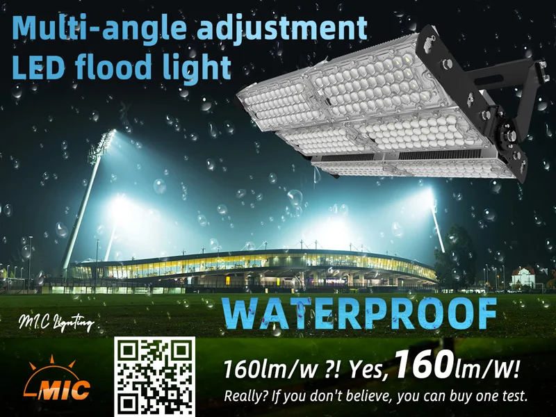 20m High Mast Lighting Tower Ip66 Stadium Flood Light 500 Watt Led Flood Light Led High Mast ...