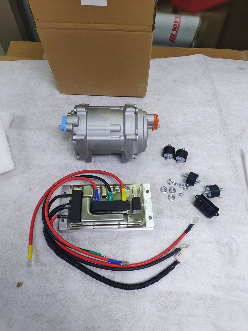 Universal Electric Car AC Compressor - 12V to 48V
