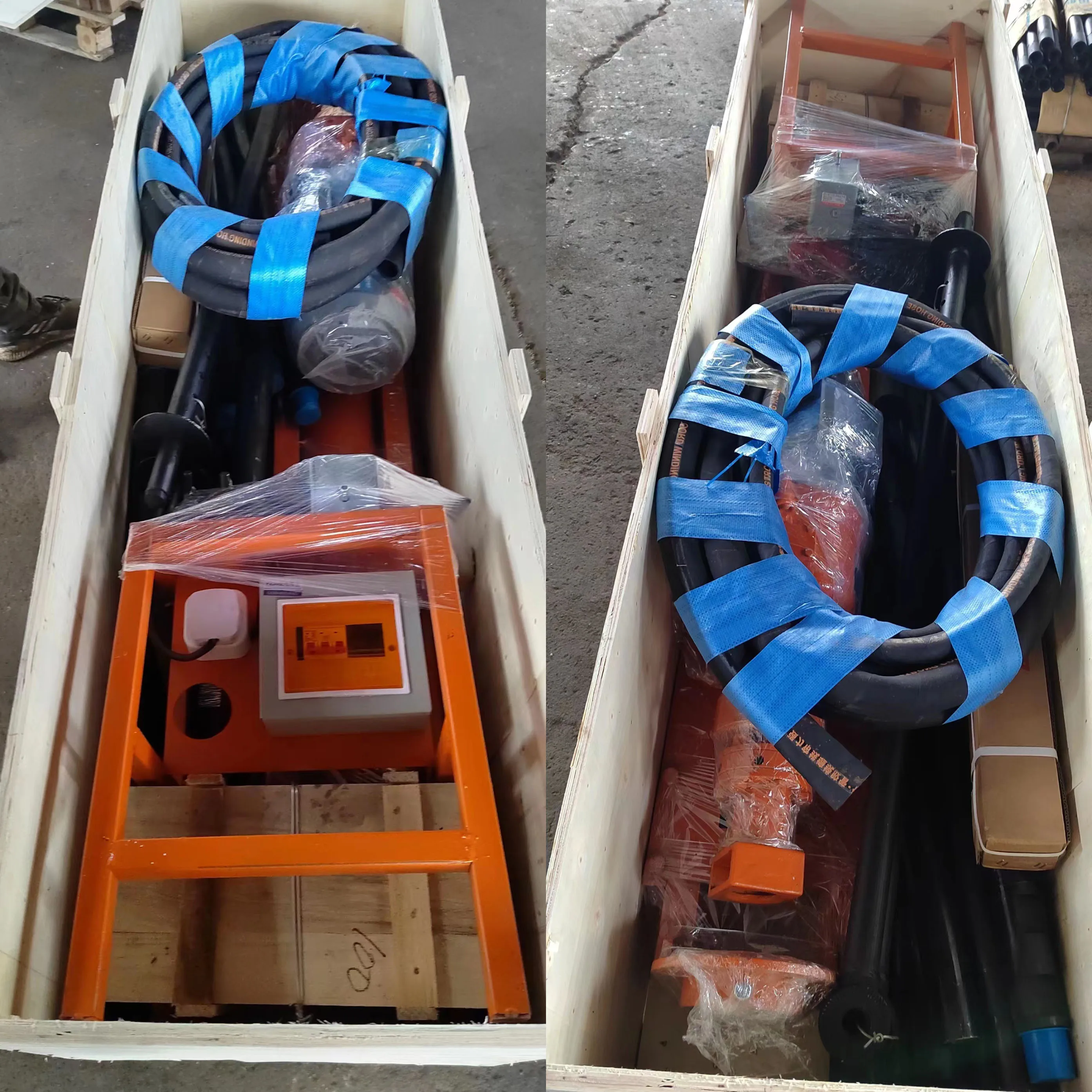 Borehole Ore DTH Drilling Rigs Electric Portable Drill Machines for ...