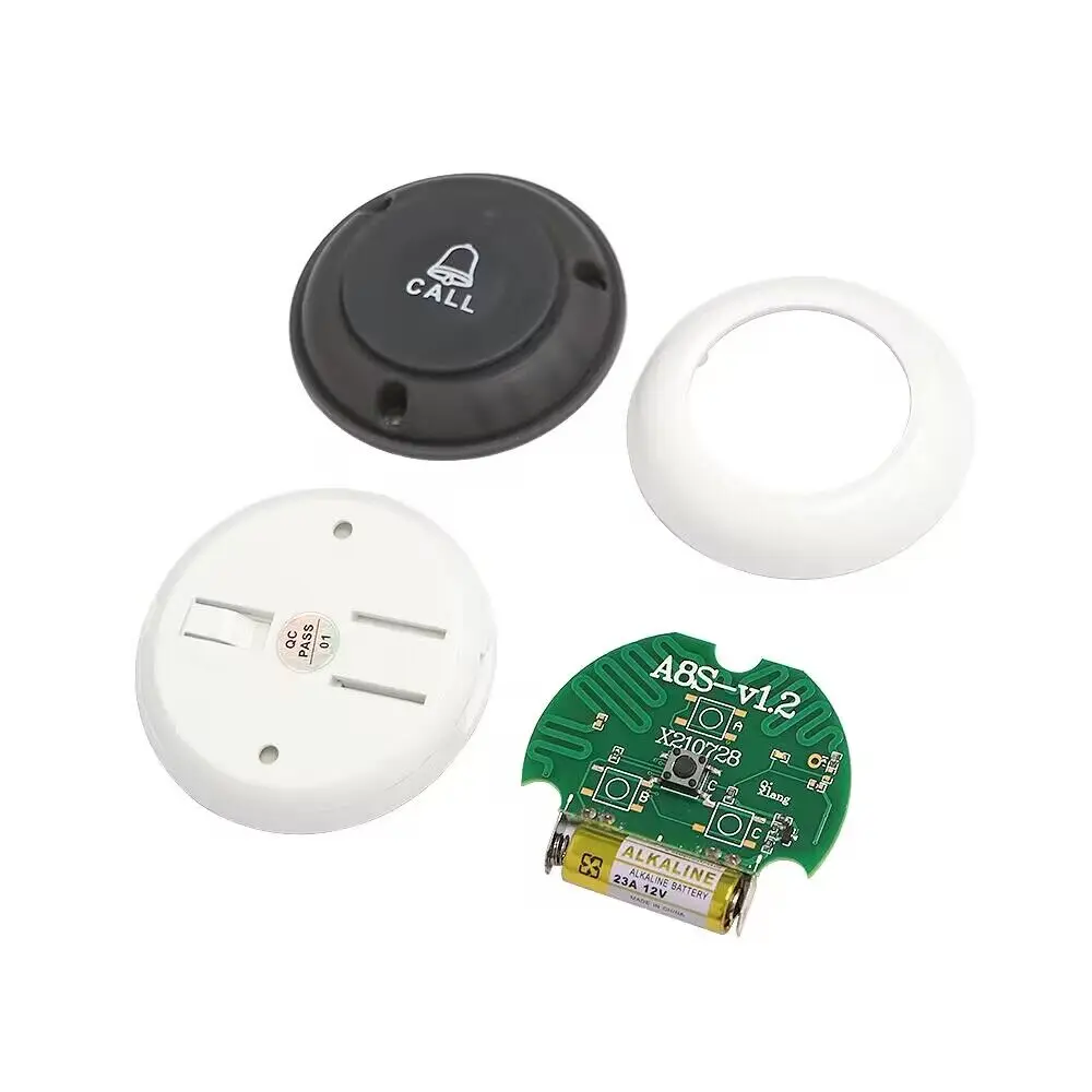 Custom Plastic Injection Mold Smart Round Ring Case Electronic Doorbell ...