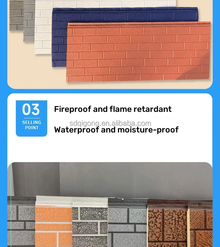 25Mm Thermal Insulation Exterior Wall Panel Cladding Weather Proof ...