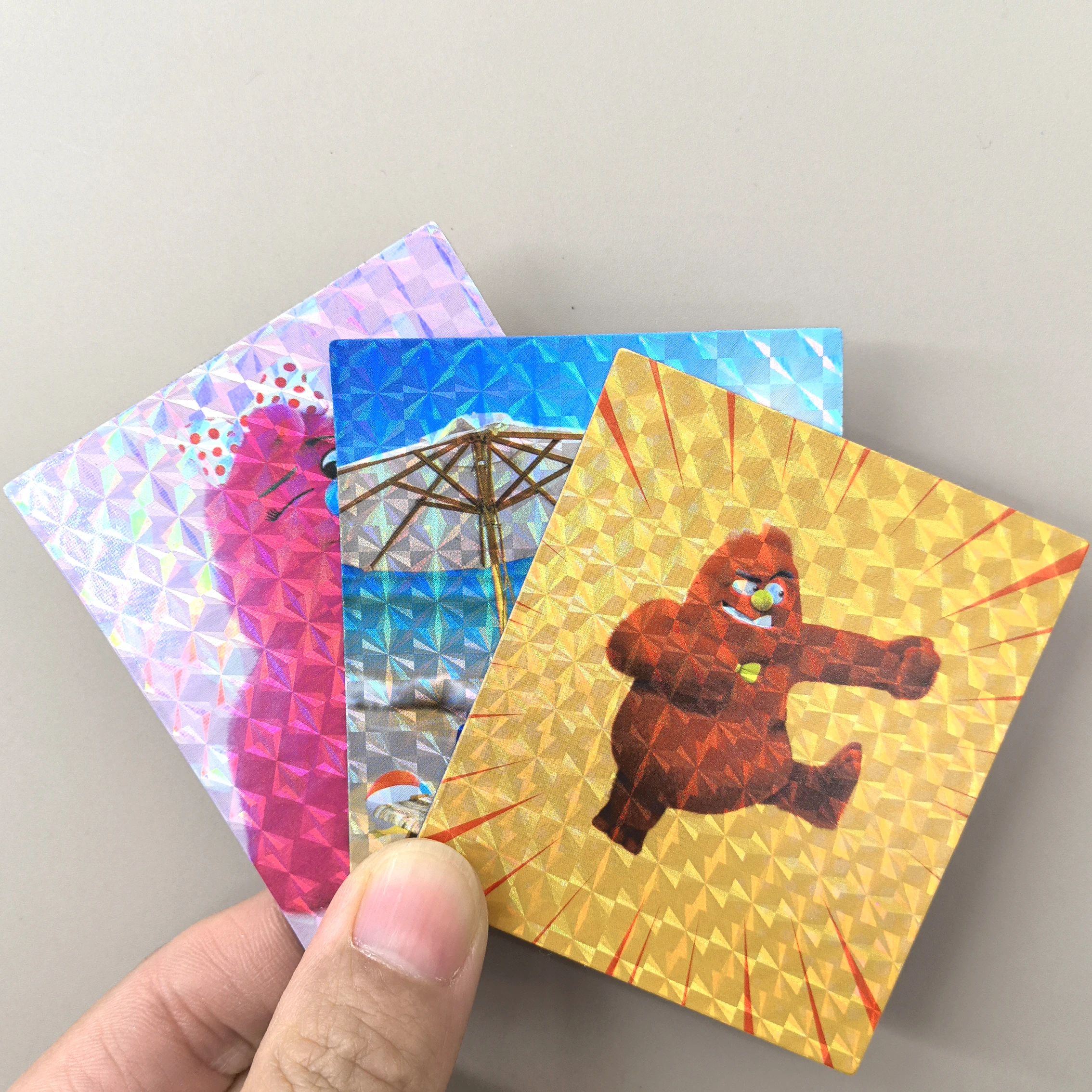 Anime Raster Card Enterprise Promotional Gifts Plastic Printing Gift ...