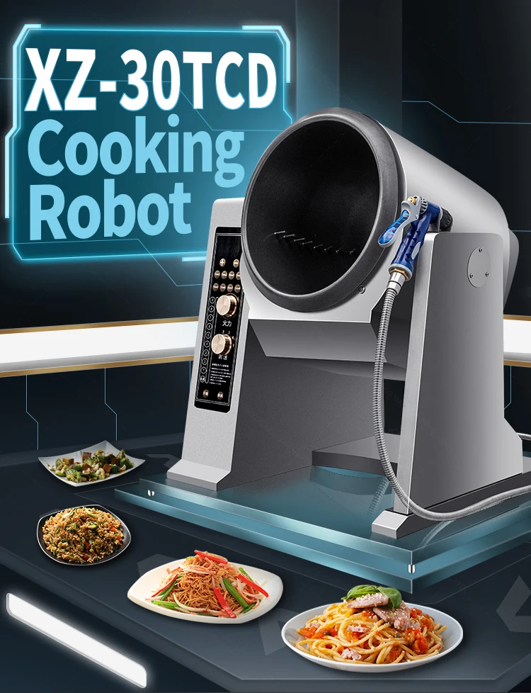 5kw Intelligent Electric Stir Fry Machine for Restaurants