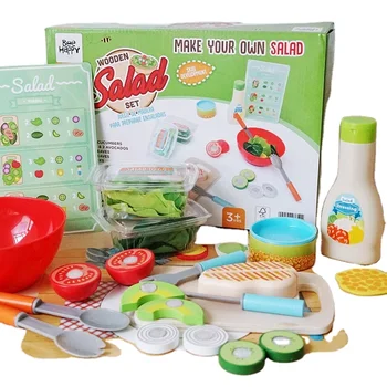 Kids Toys Educational Toys Wooden Salad Set Toy - Buy Kids Toys Fidget ...