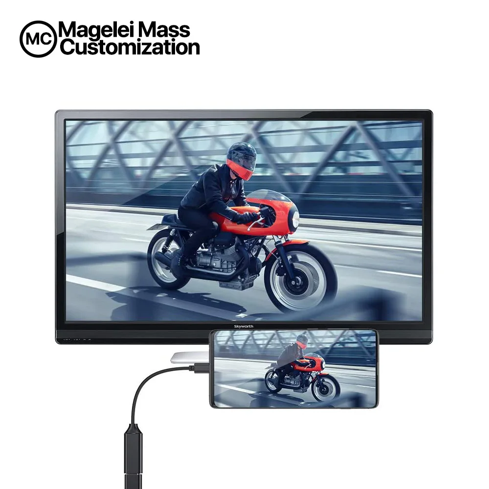 2022 OEM Type C to HDMI Converter Cable - 4K 30hz Support