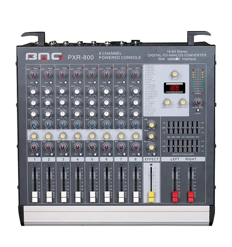 New Design Powered Amplifier Mixing Console With Great Price Mixing ...