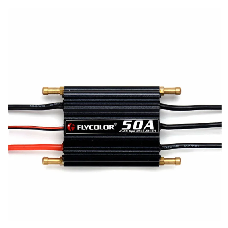 Flycolor Brushless Escs for RC Boats - Waterproof & Efficient